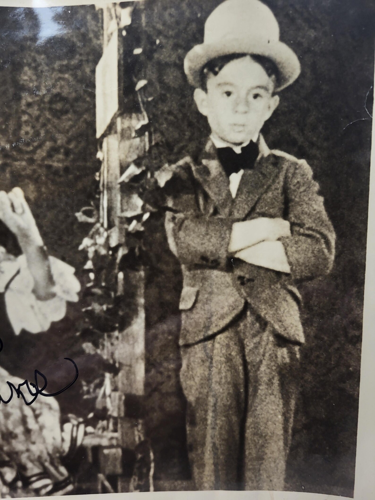 8x10 Autographed Photo of Joy Lane From the "little Rascals". Also ...