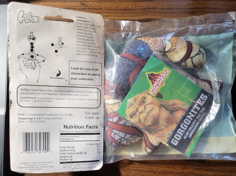 Small Soldiers Gumball Machine and Gorgonites. in Original Package ...