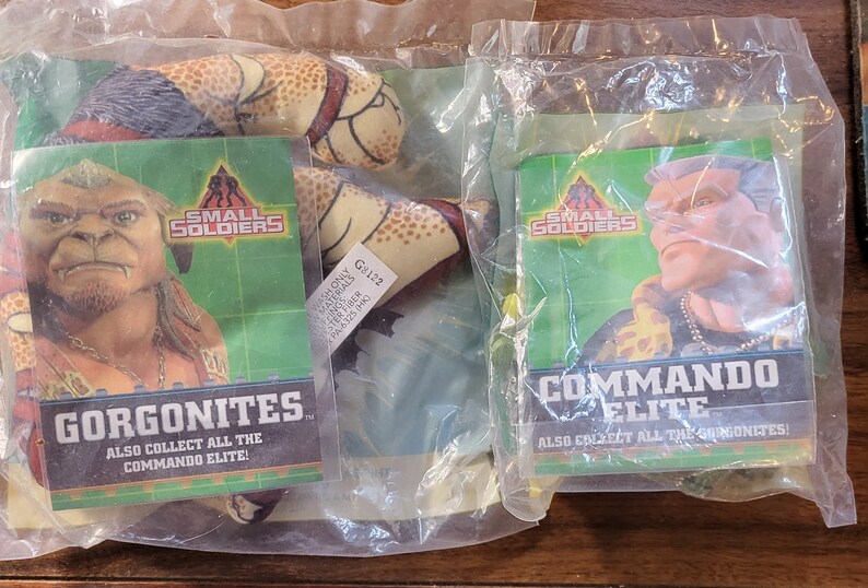 Lot of 2 small Soldiers. Nick Nitro and Gorgonites. Both in Original ...