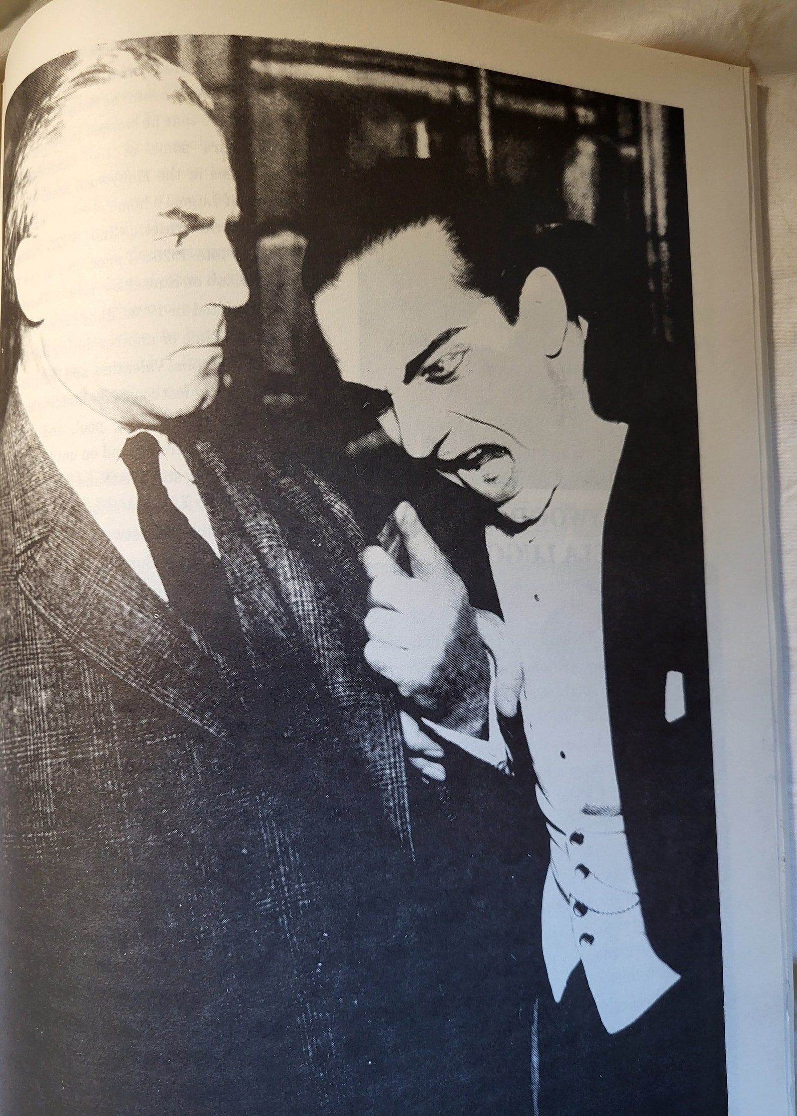 1990 Autographed Magazine Cover of Conrad Brooks NOT Bela Lugosi, a ...