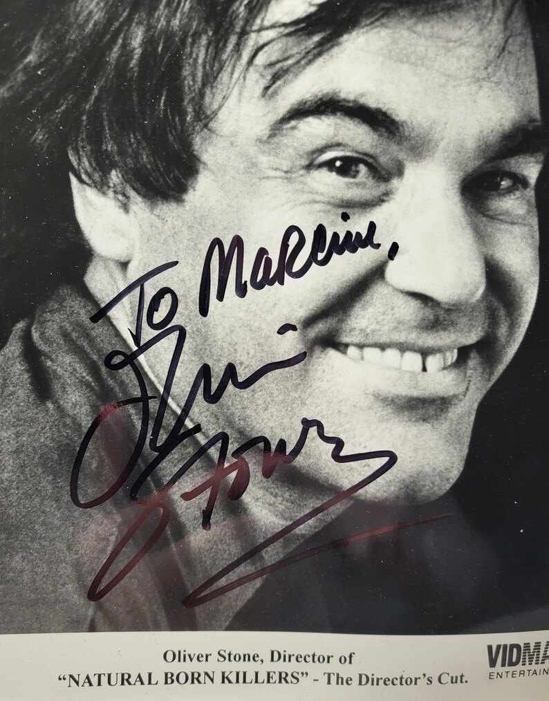 8x10 Autographed Photo, Inscribed to Me, Promoting "natural Born ...