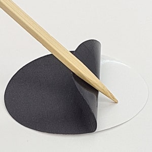 Puffer Jacket Repair BLACK Self-adhesive, Pre-cut Patches, Soft ...