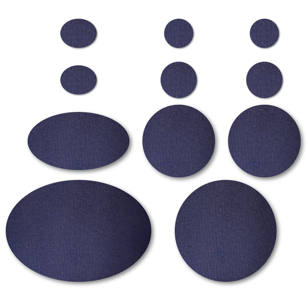 Navy Blue Puffer Jacket Repair Patches: Self-adhesive Rip-stop Nylon ...
