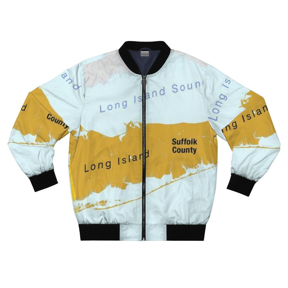 Men's Map of States Bomber Jacket - Etsy