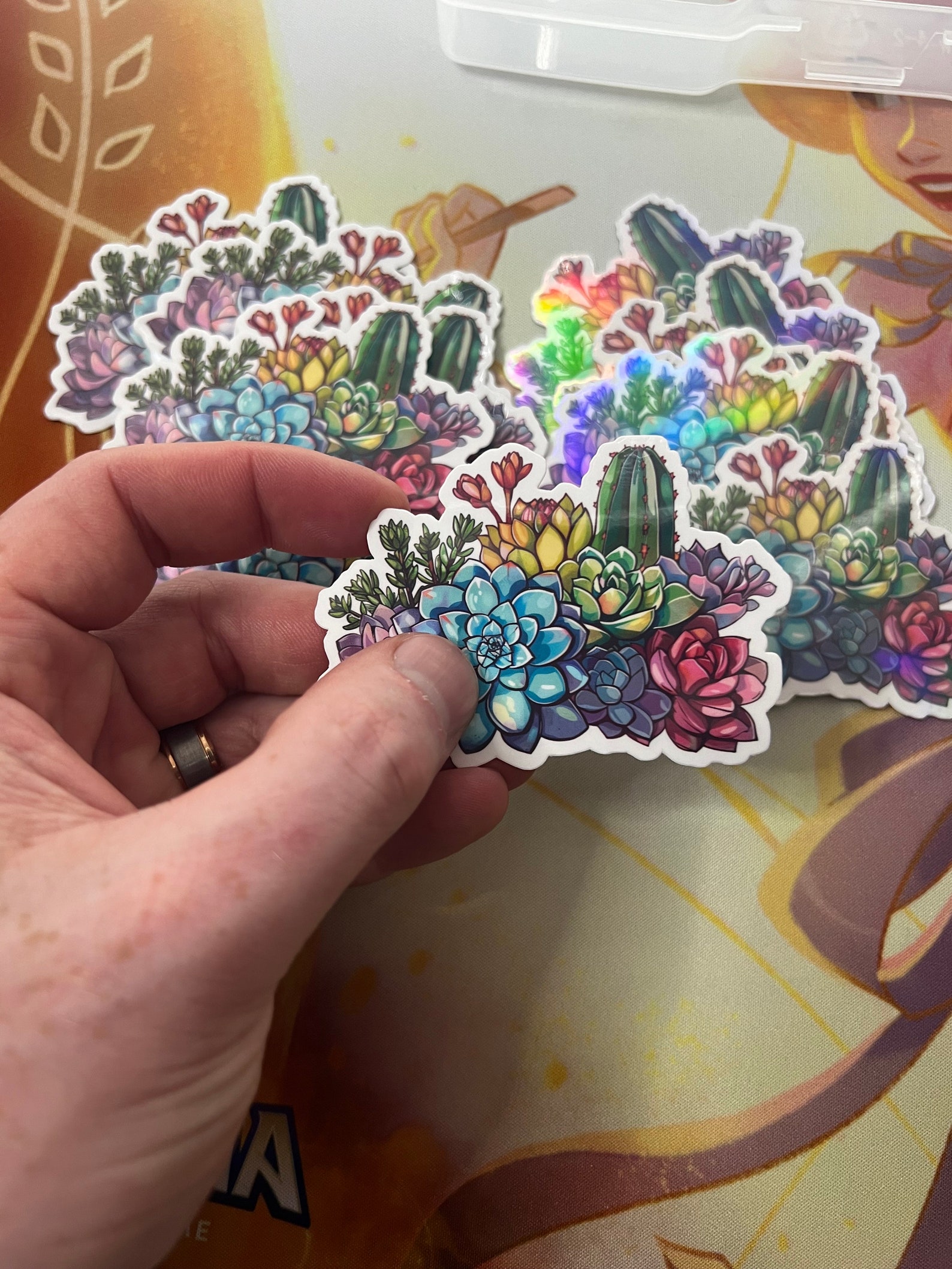 Succulent Sticker (multiple Sizes) - Decal - Mini Waterproof Vinyl ...