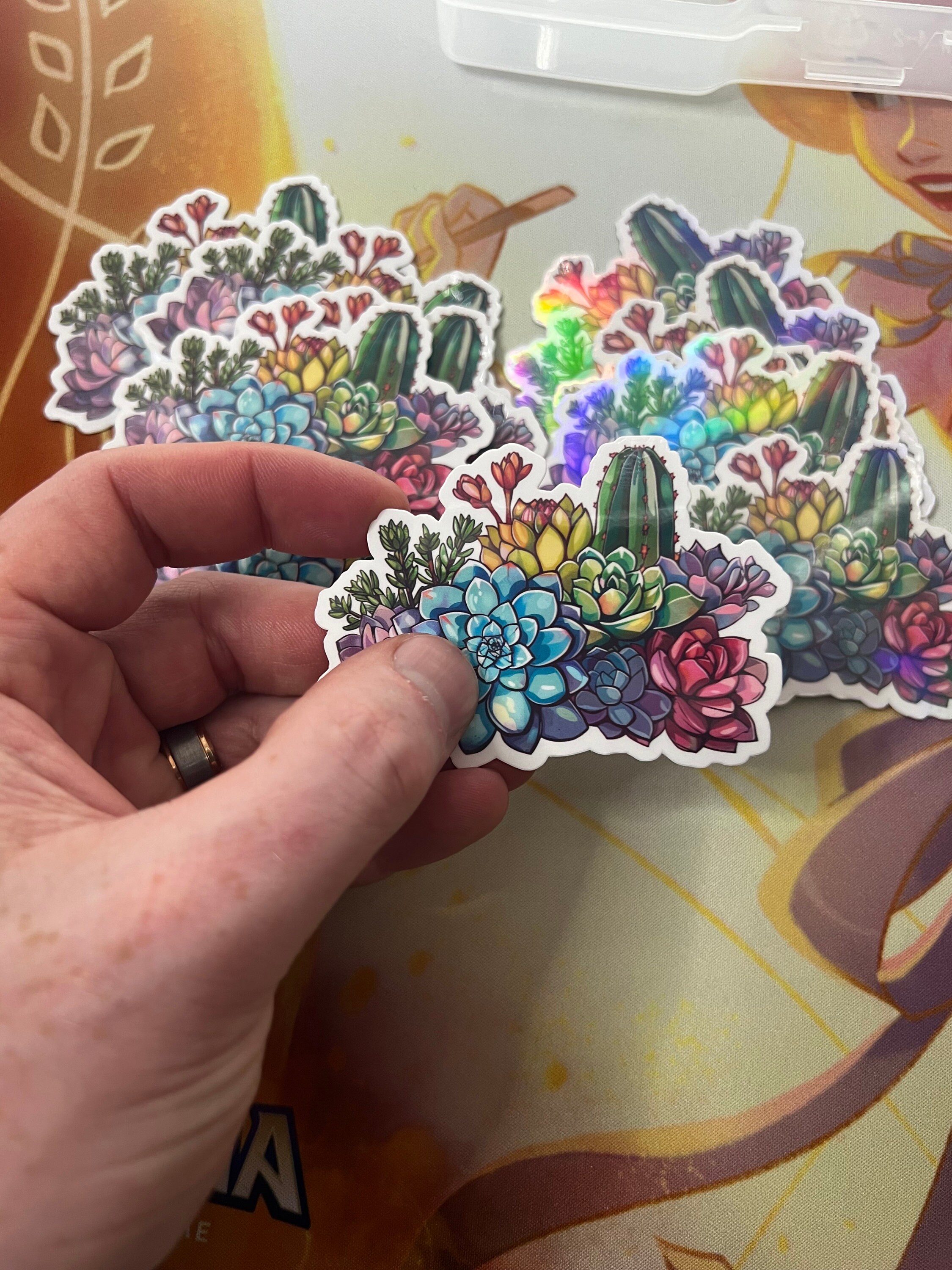 Succulent Sticker (multiple Sizes) - Decal - Mini Waterproof Vinyl ...