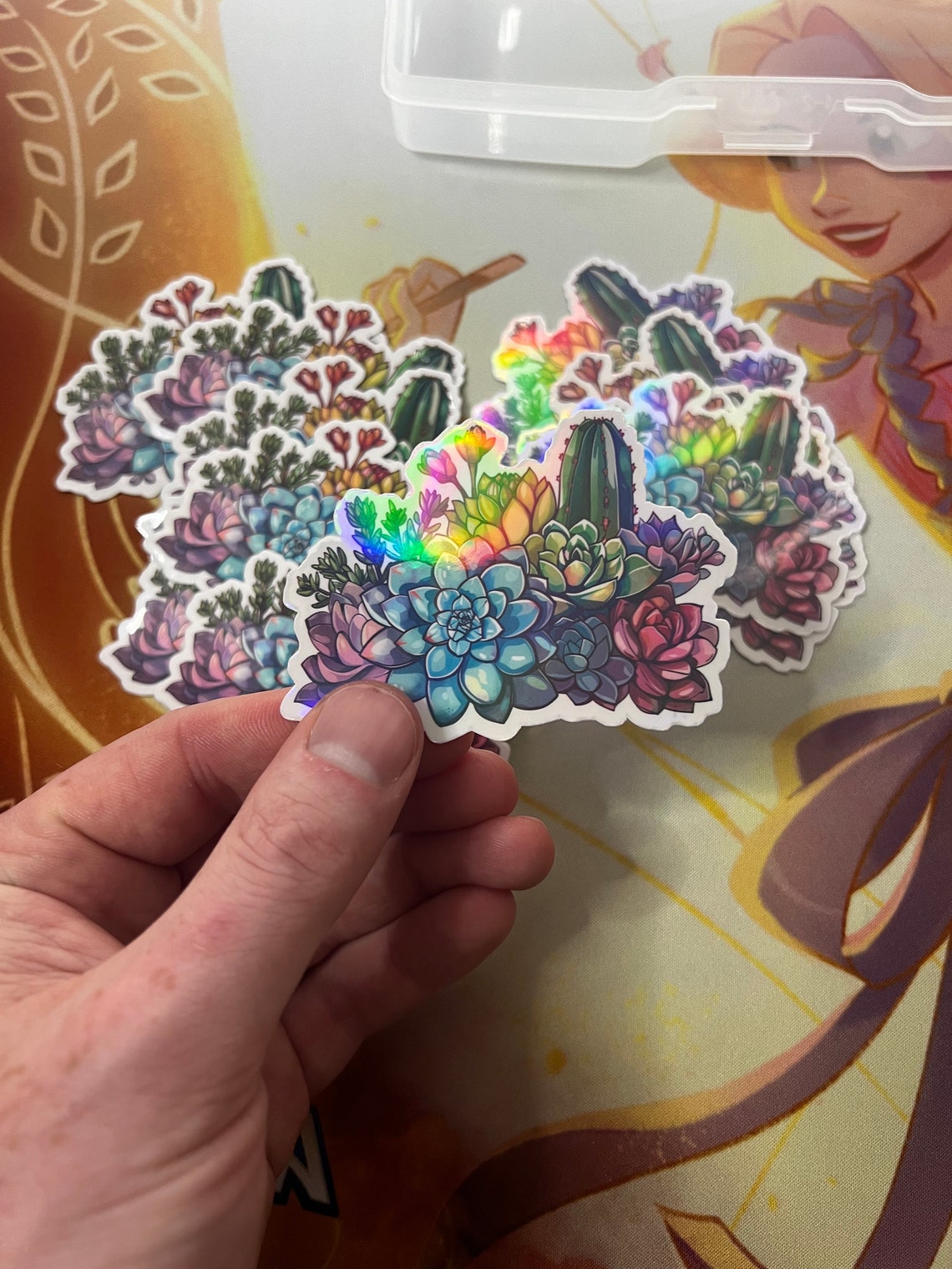 Succulent Sticker (multiple Sizes) - Decal - Mini Waterproof Vinyl ...