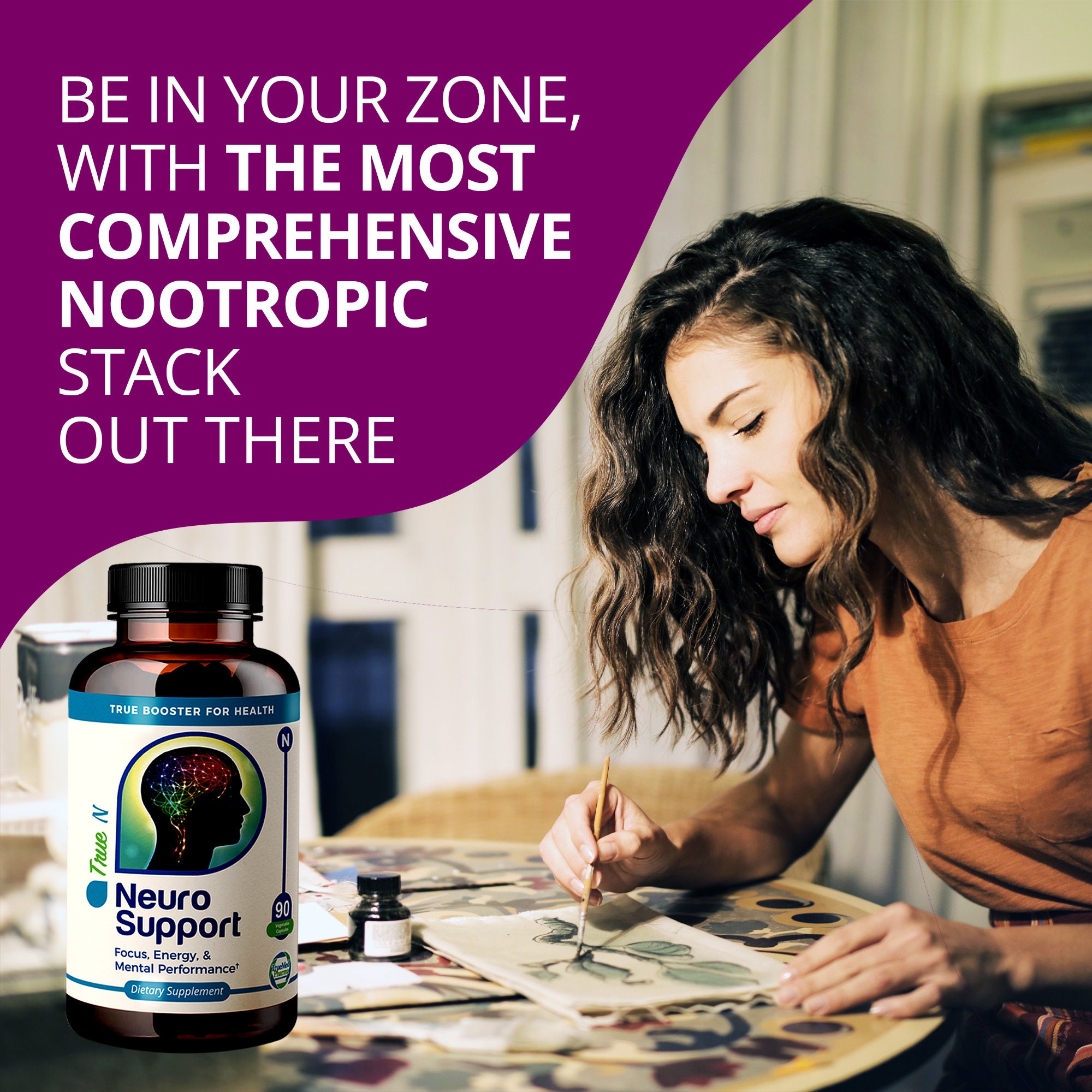 Truemed Neuro Support 90 Vegetable Capsules - Etsy