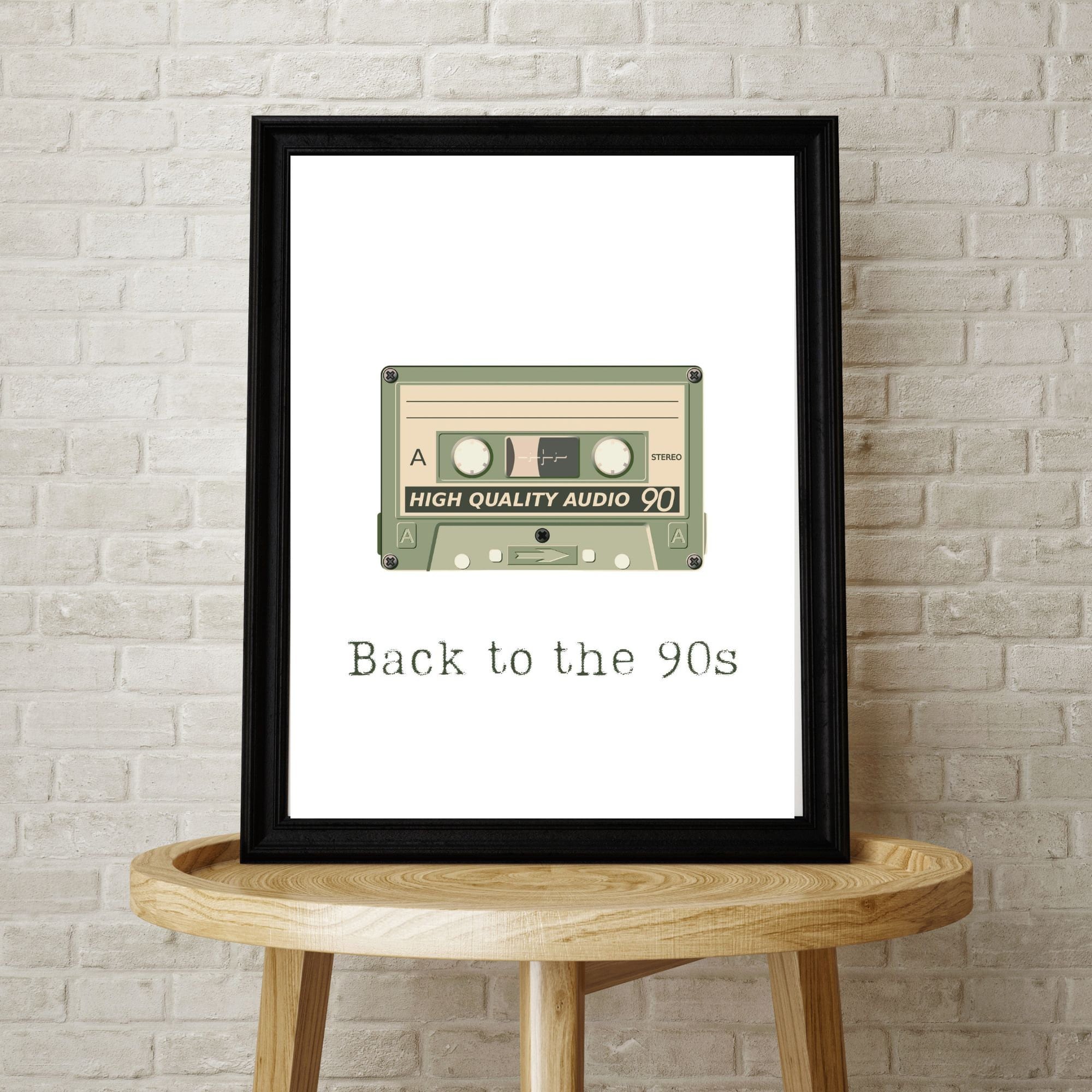 Back to the 90s 90s Printables 90s Wall Decor Printable - Etsy