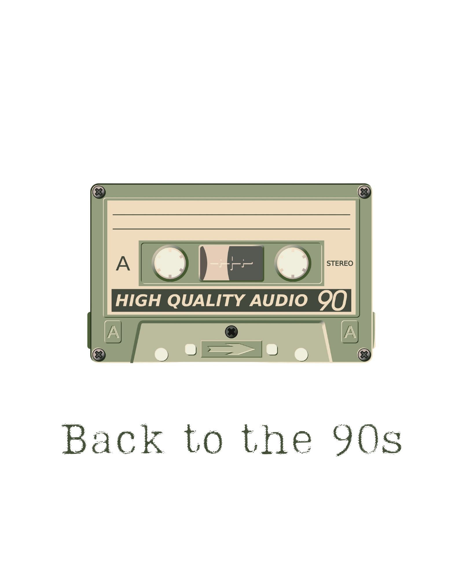 Back to the 90s 90s Printables 90s Wall Decor Printable - Etsy