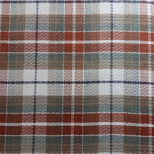 Tartan Highland Check Upholstery Plaid Fabric Material Craft Curtain ...