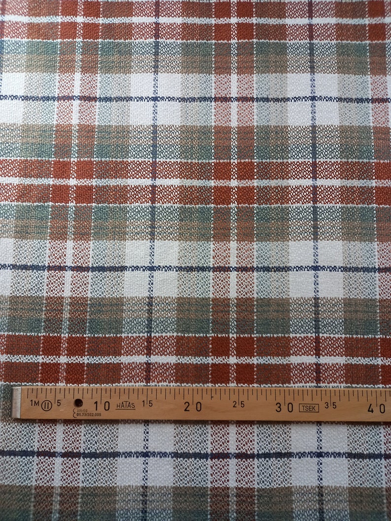 Tartan Highland Check Upholstery Plaid Fabric Material Craft Curtain ...