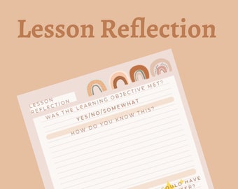 Weekly Reflection Journal Printable Self Reflection Journal - Etsy