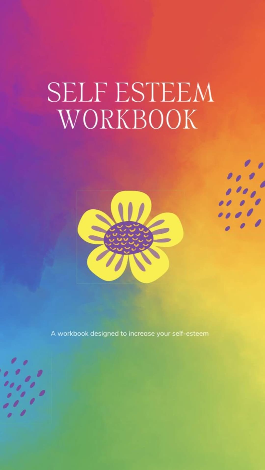 Self Esteem Work Book Digital Download - Etsy