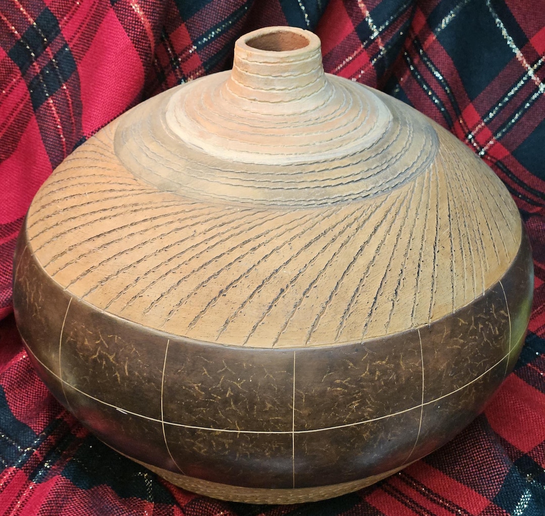 Kalinga Immosso Hand Made Terracotta Earthenware Water Pot Decorative ...