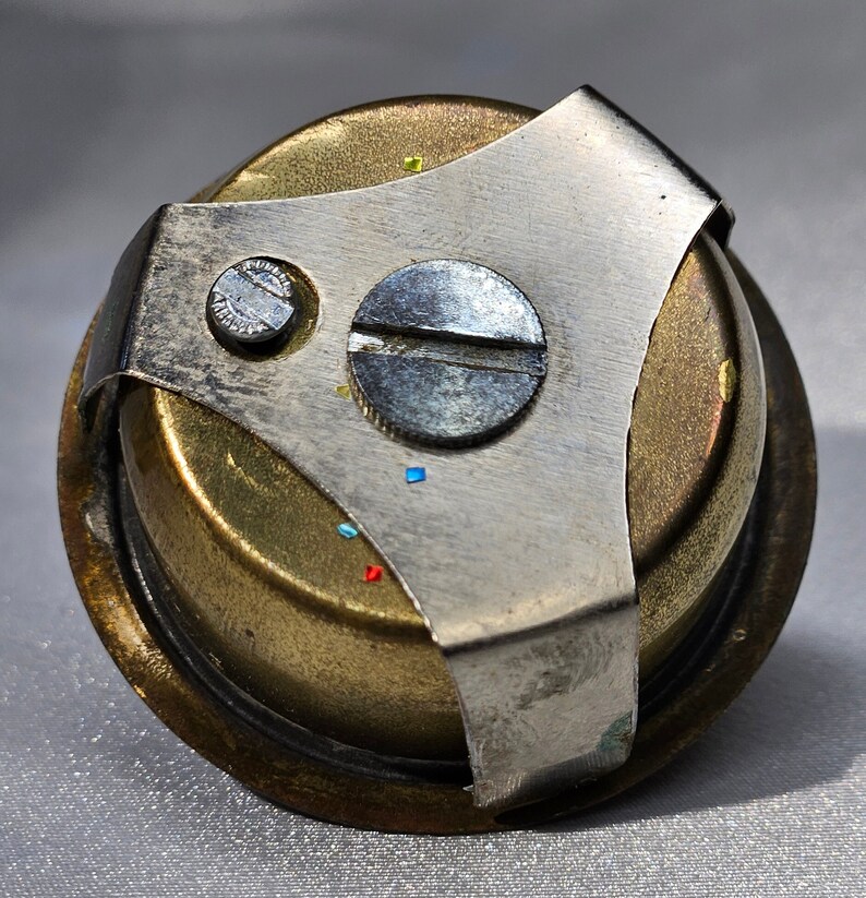 MCM Cobalt Blue Crystal Stache Lighter .... - Etsy