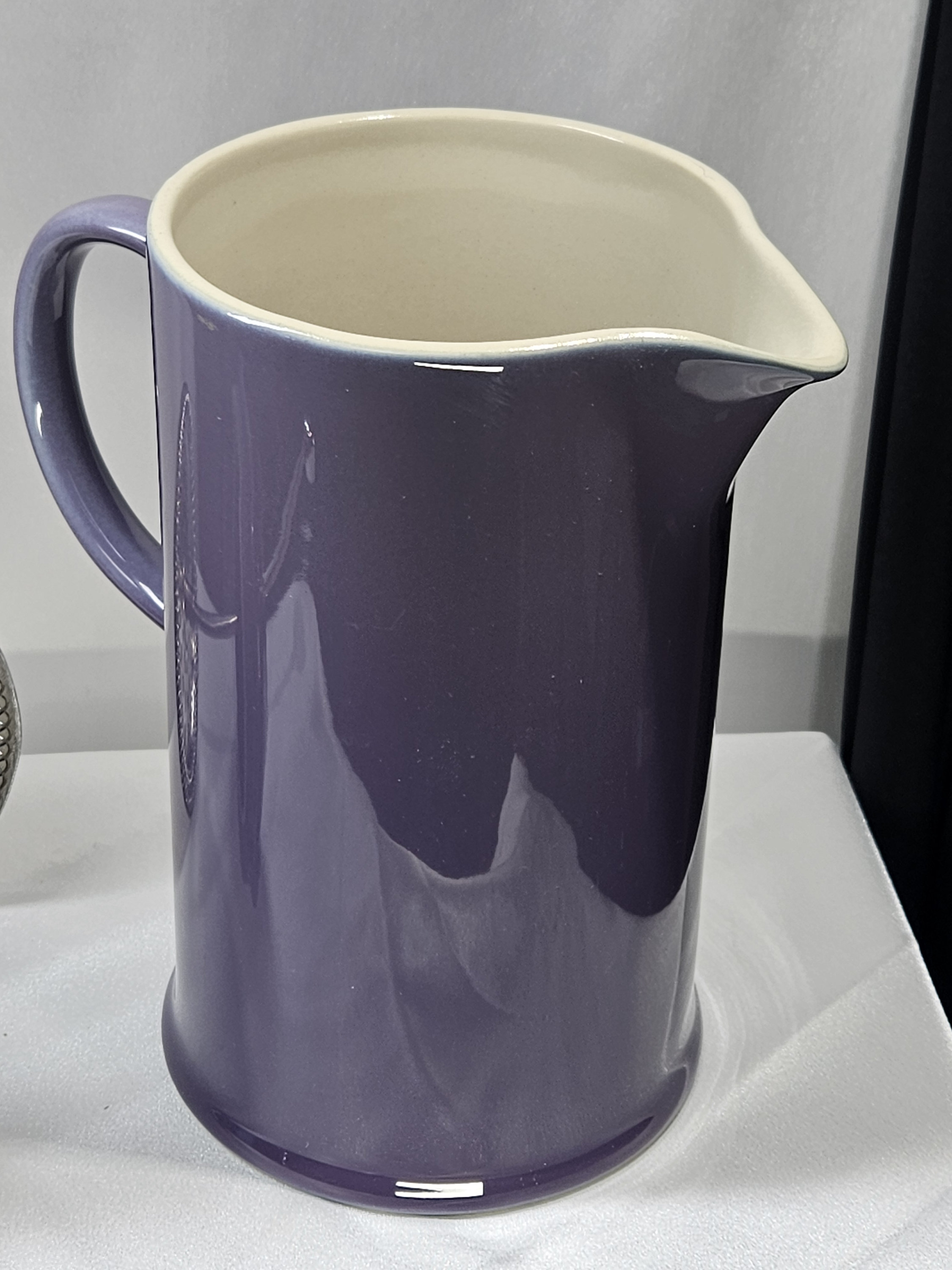 Fenton Satin Rose Pitcher Produced From 1974 77 Item 7464 RS , No Visible Damage , Stunning ...