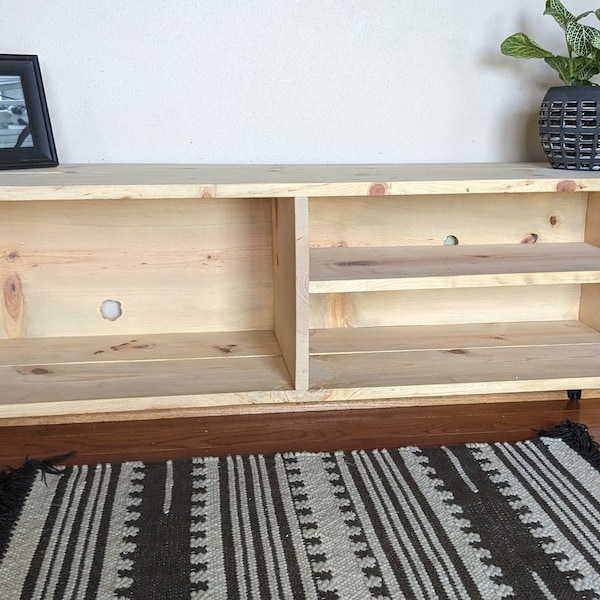 Rustic Media Center - Etsy