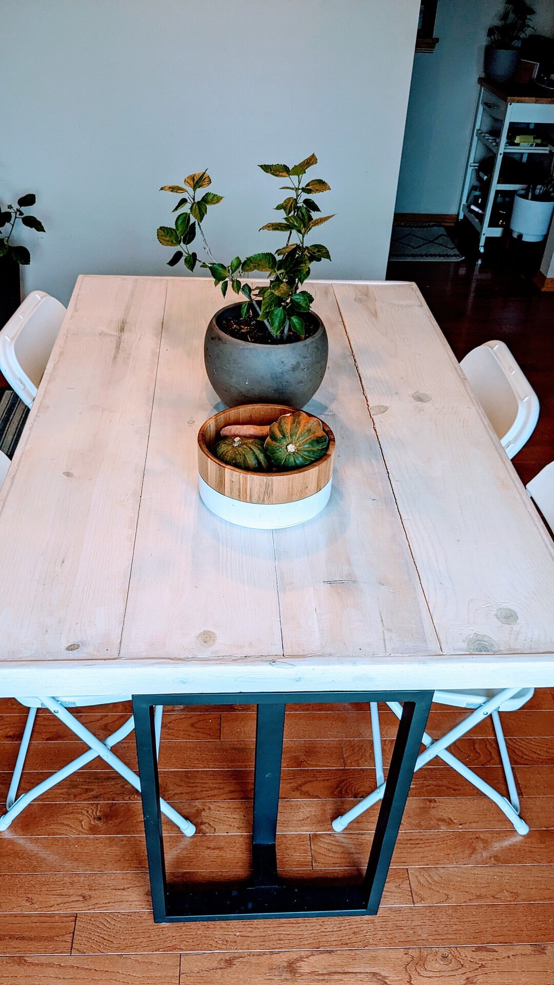 Modern Farmhouse Table Rustic Furniture Dining Rustic Modern - Etsy