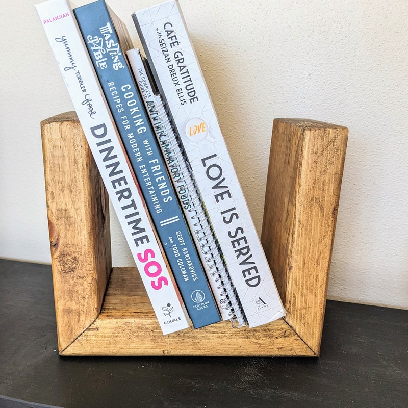 Book Shelf Holders - Etsy