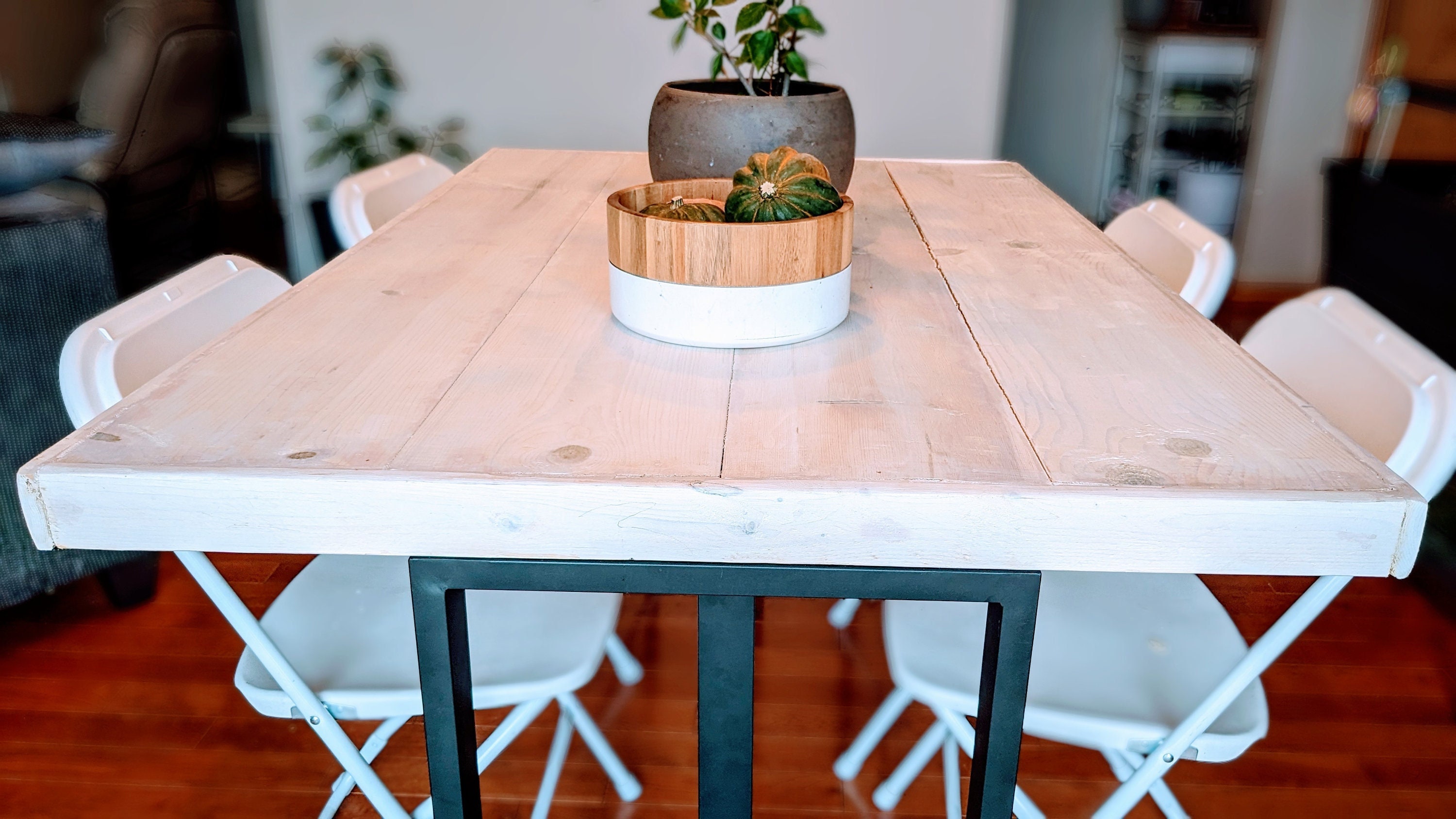 Modern Farmhouse Table Rustic Furniture Dining Rustic Modern - Etsy