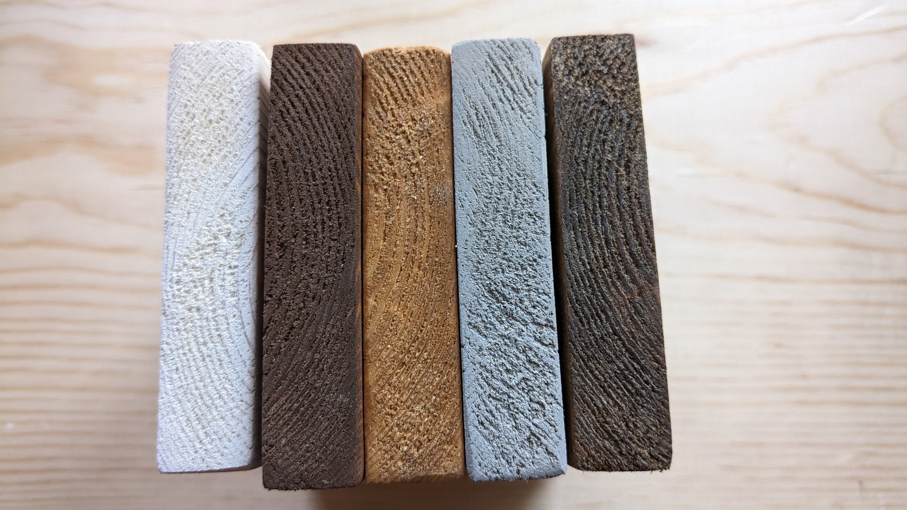 Stain Samples Wood Stain Options Paint Samples - Etsy