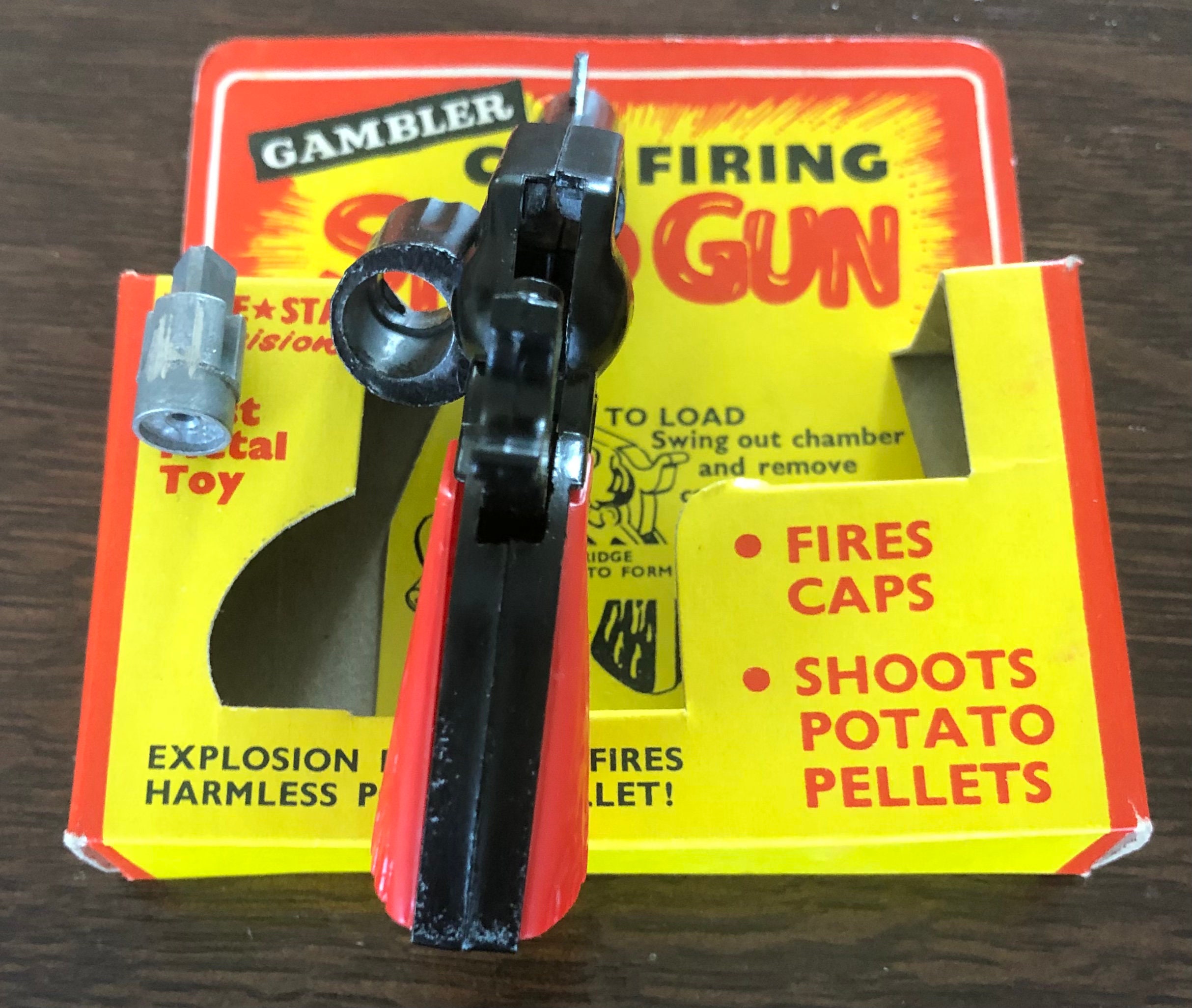 Gambler Cap Firing Spud Gun - Etsy