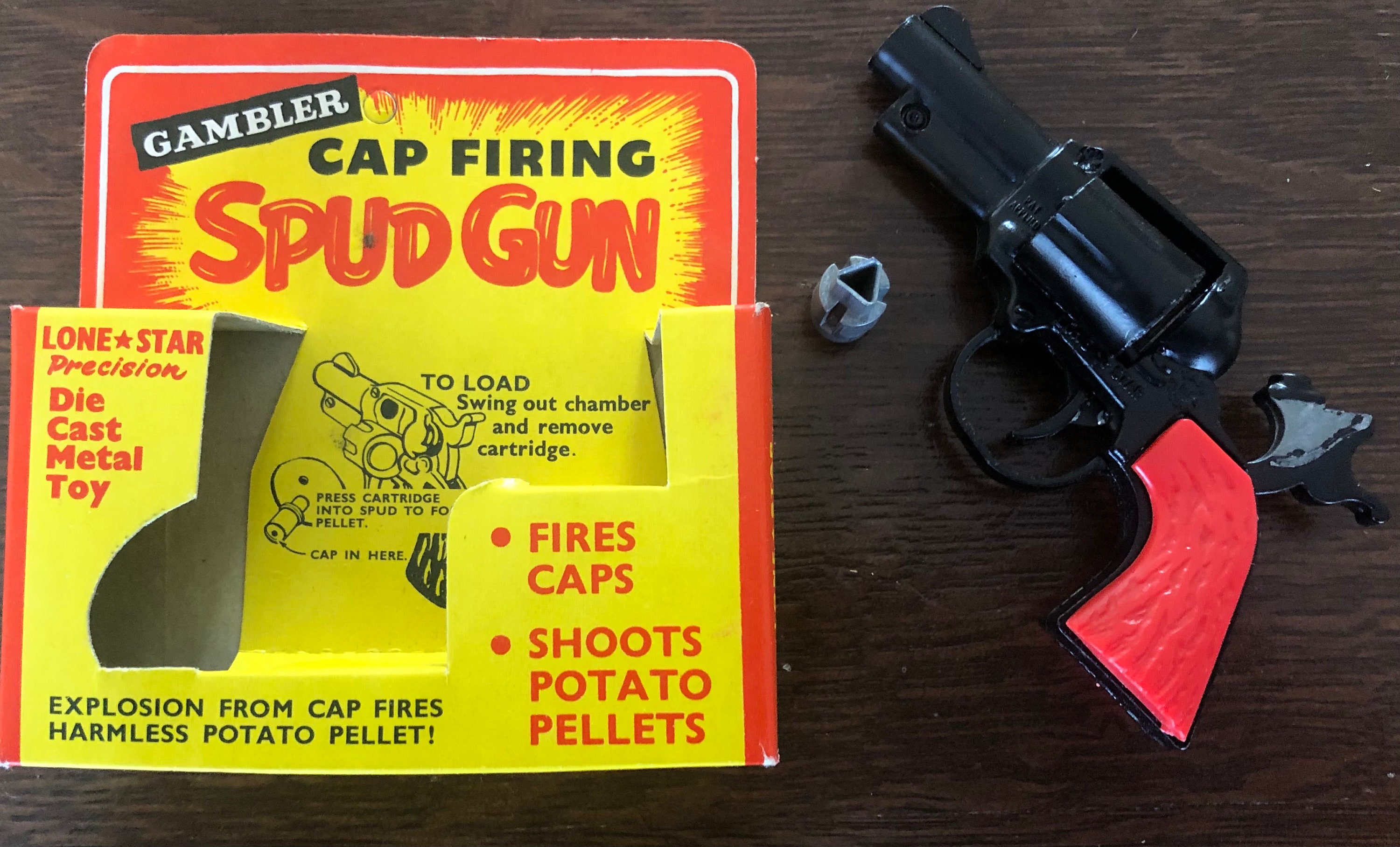 Gambler Cap Firing Spud Gun - Etsy