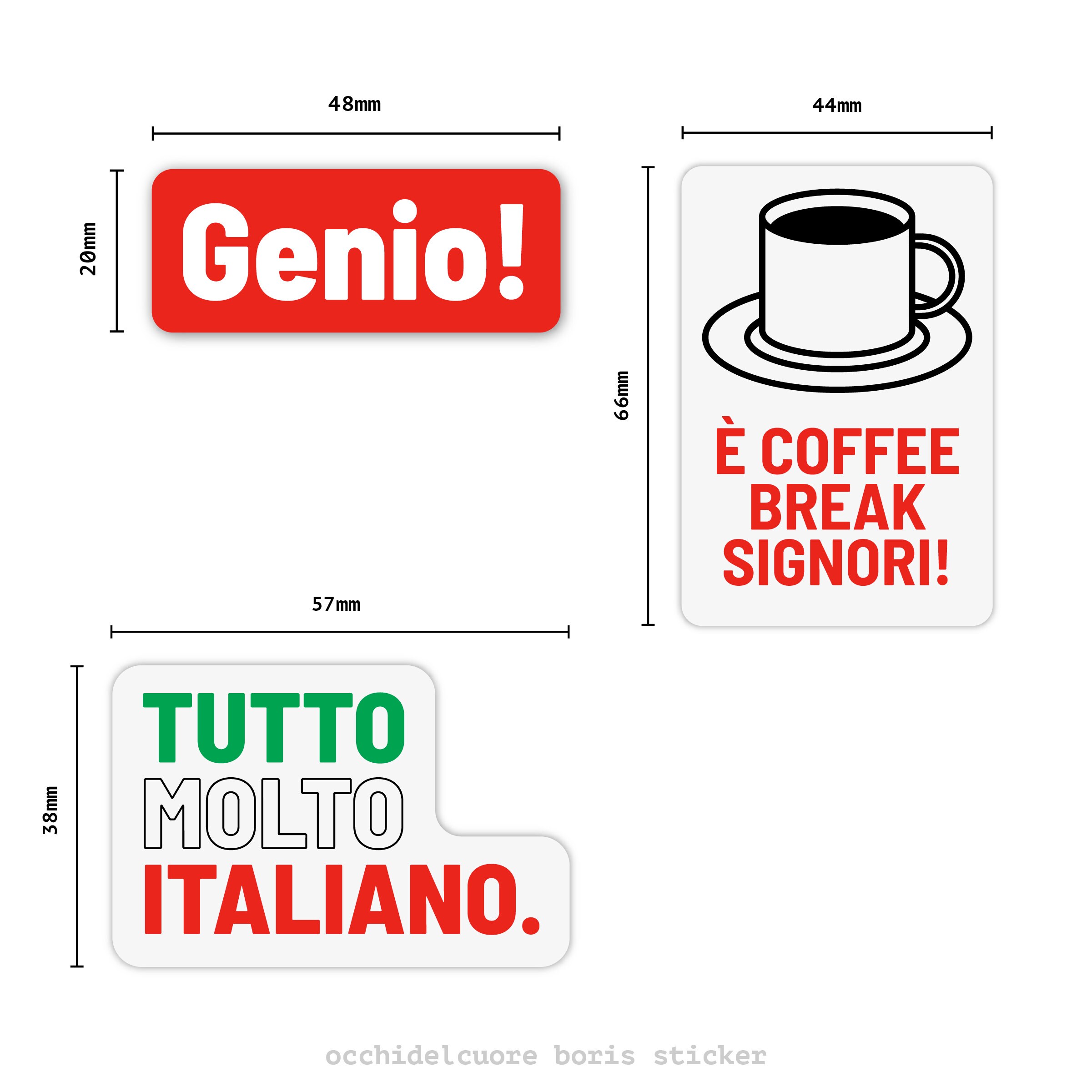 Sheet 3 Stickers Boris the Series - Etsy