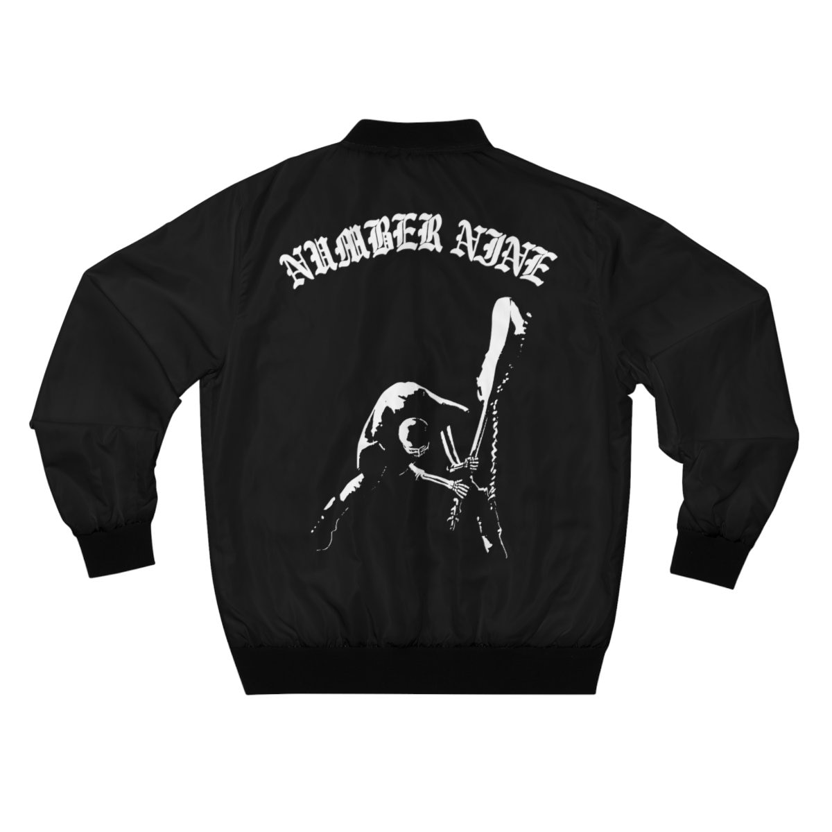 Number Nine the Clash Double Skull Bomber Jacket Black - Etsy