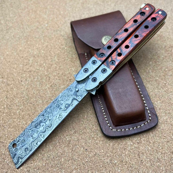 Custom Butterfly Knife - Etsy