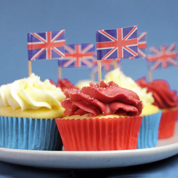 Union Jack Cake Topper - Etsy UK