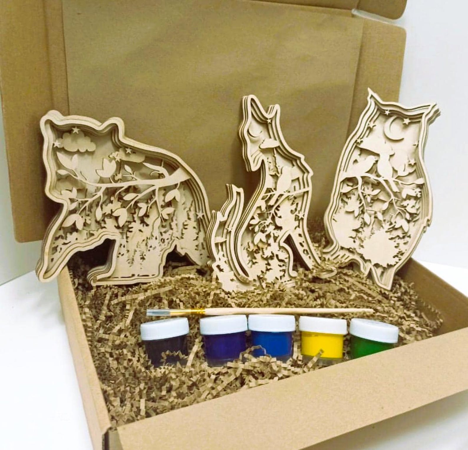 3D Layered Svg File, Laser Cut Files for Cnc and Cricut, Svg Dxf Cdr Ai ...