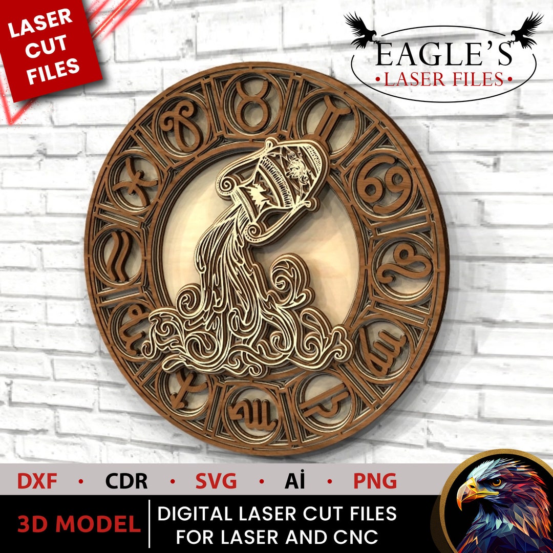 3D Layered Svg File, Laser Cut Files for Cnc and Cricut, Svg Dxf Cdr Ai ...