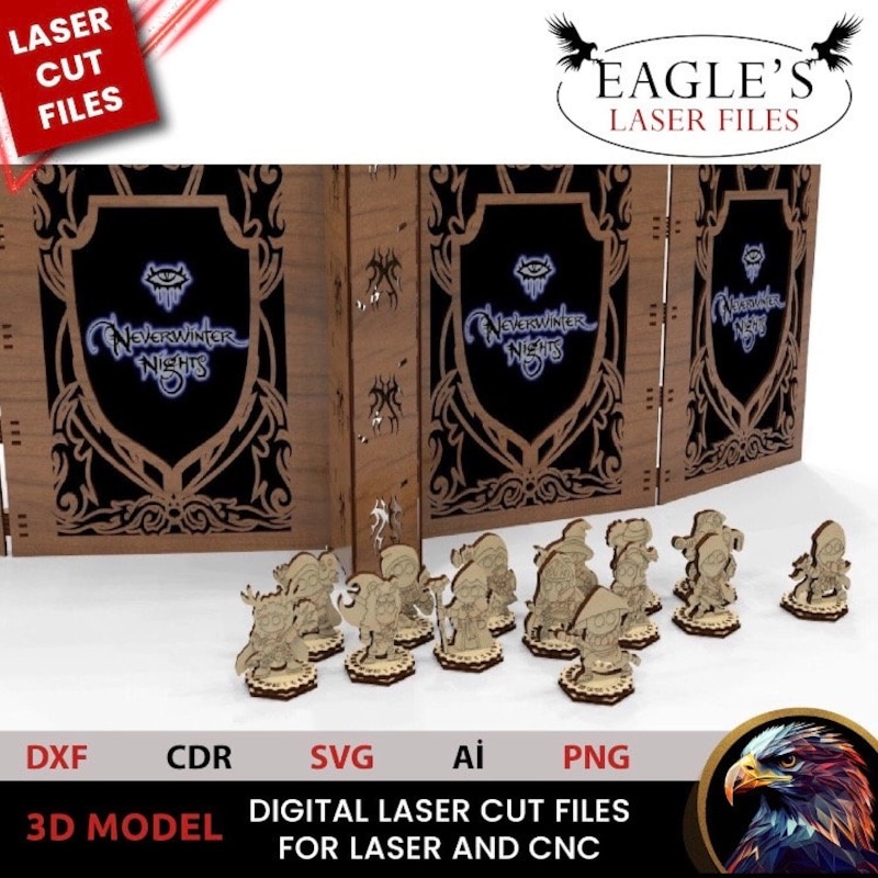 Board Game Laser File - Etsy