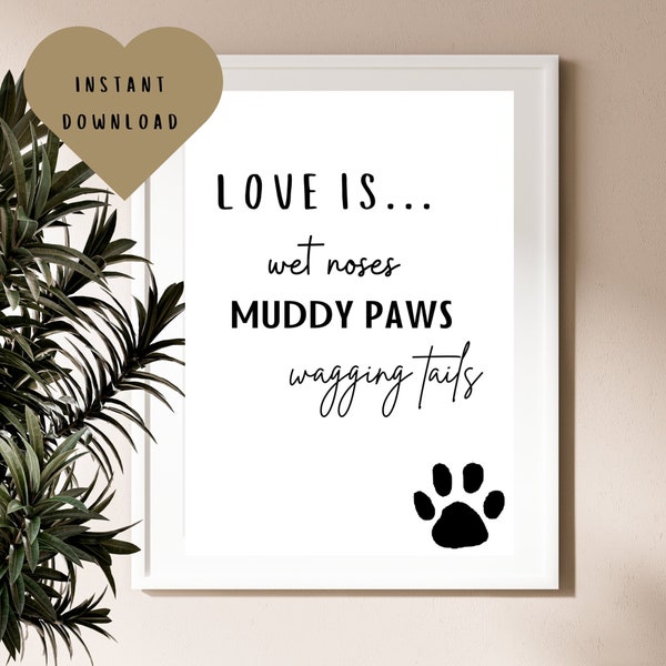 Dog Quote Print - Etsy