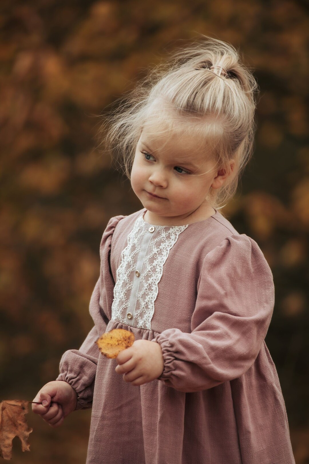 Moly Girls Boho Dress | Linen & Viscose Lace Vintage Dresses for ...