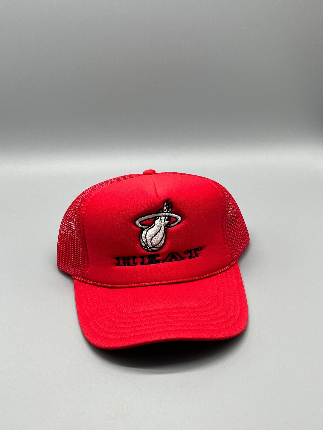 Miami Heat Trucker Hat (embroidery) - Etsy