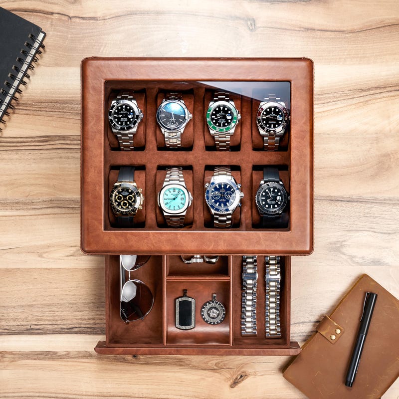 Custom Watch Box 6 Slot - Etsy