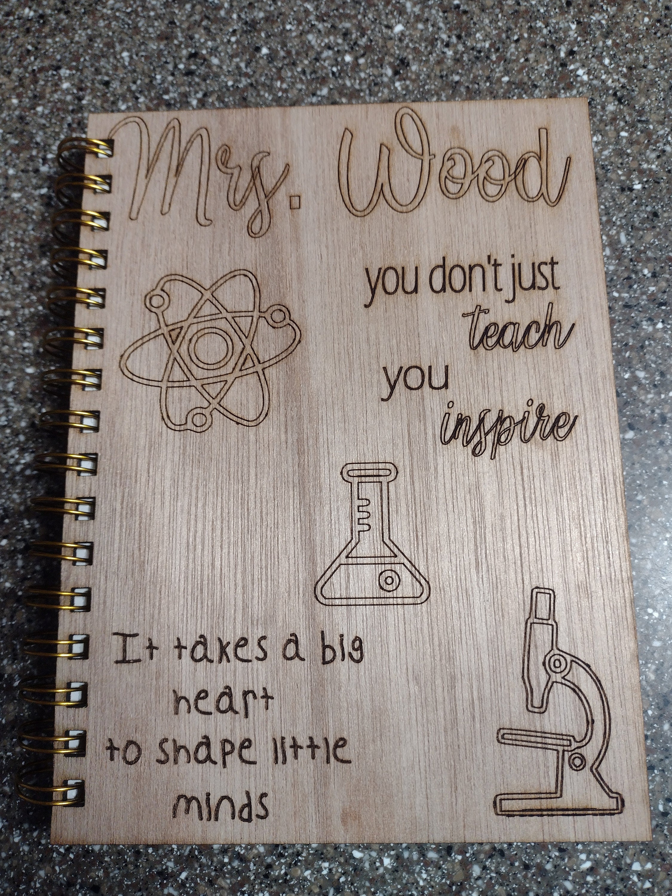 Wooden Notebook Covers - Etsy