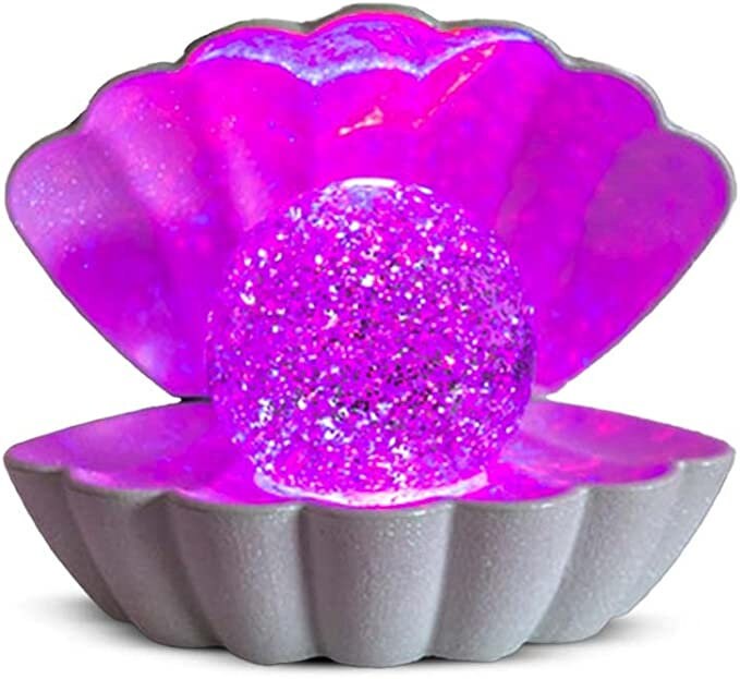 Colour Changing Sea Shell LED Lamp Clam With Changing Colours LED Light ...