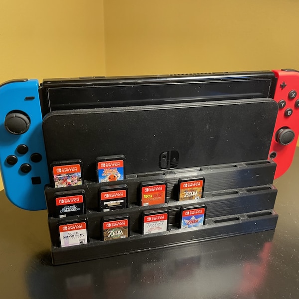 3d Printed Nintendo Switch Game Holder - Etsy