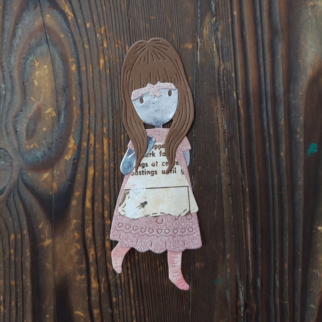 Die Cut Cardstock Paper Doll - Etsy