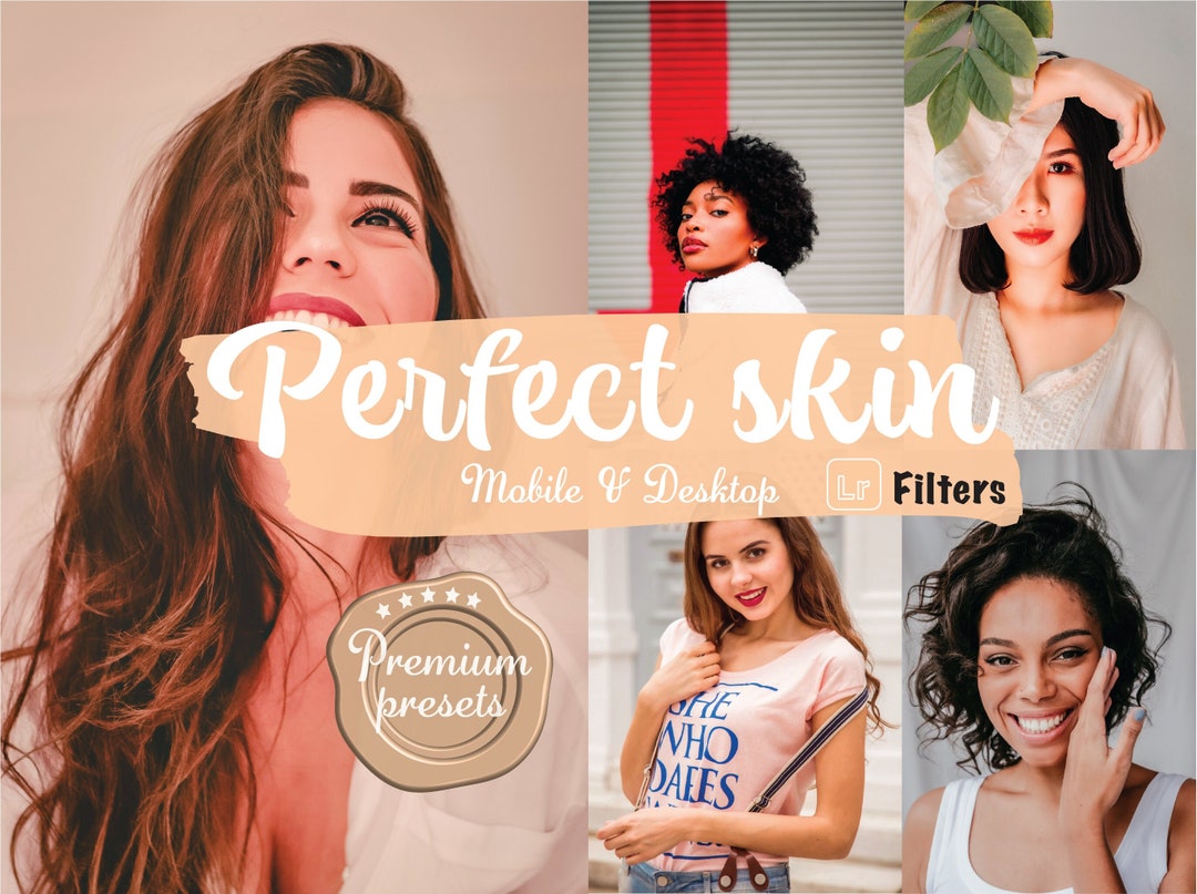 10 Portrait Presets Lightroom Face Filters Instagram Perfect Skin ...
