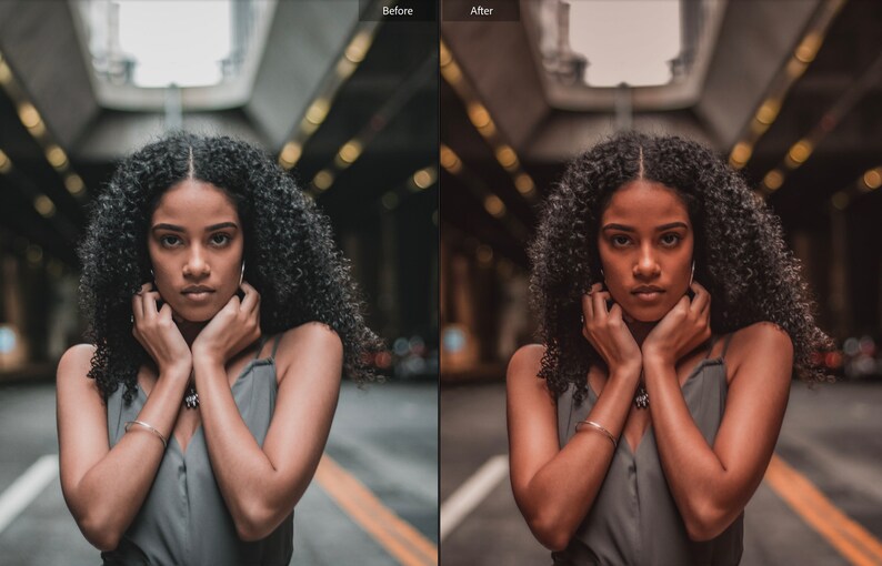 10 Portrait Presets Lightroom Face Filters Instagram Perfect - Etsy