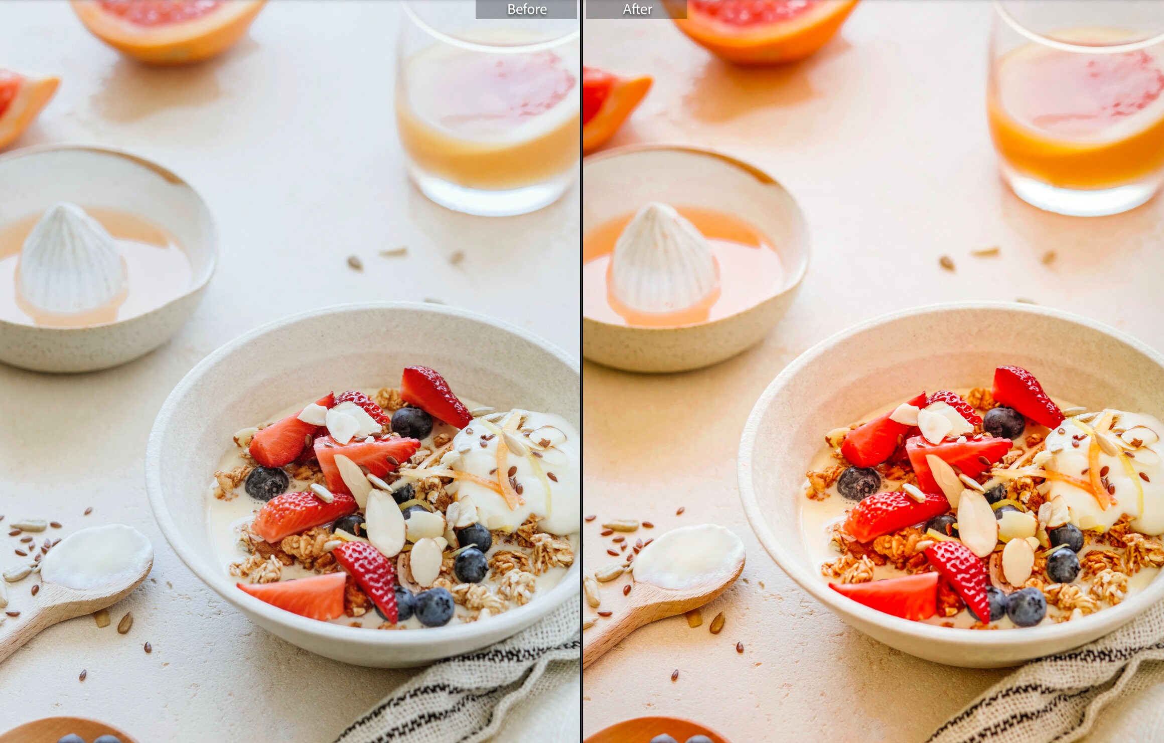 10 Insta Food Lightroom Presets Food Filters Instagram Cooking Presets ...