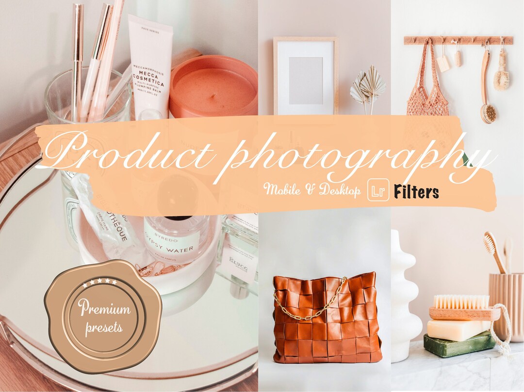 7 Presets Lightroom Product Photography Instagram Filters - Etsy