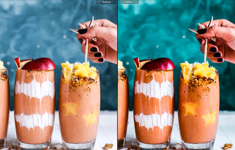 10 Insta Food Lightroom Presets Food Filters Instagram Cooking - Etsy