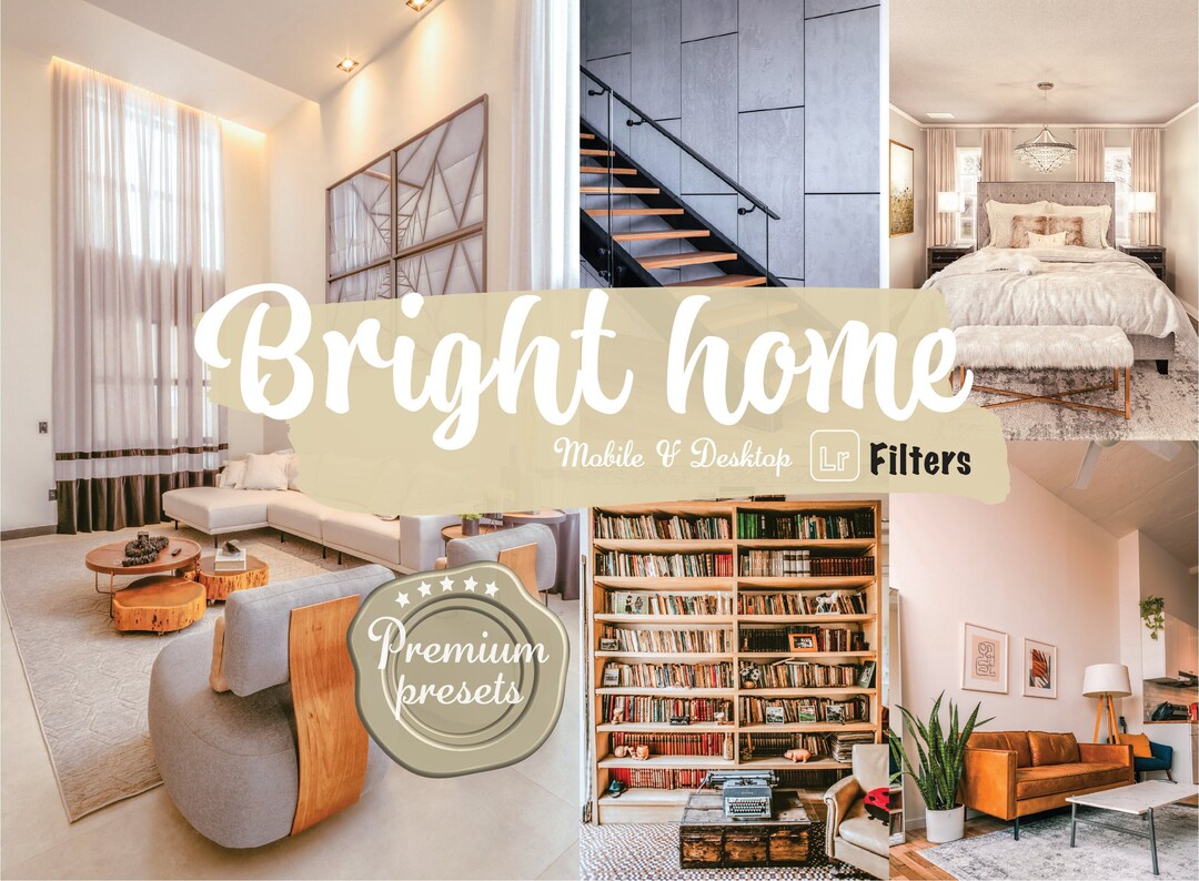 8 Real Estate Lightroom Presets for Mobile Filters House Presets ...