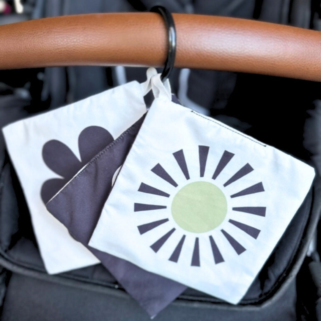 3-in-1 Baby Tissue Box Toy W/ 10 Hanging Baby Crinkle Paper & Baby ...